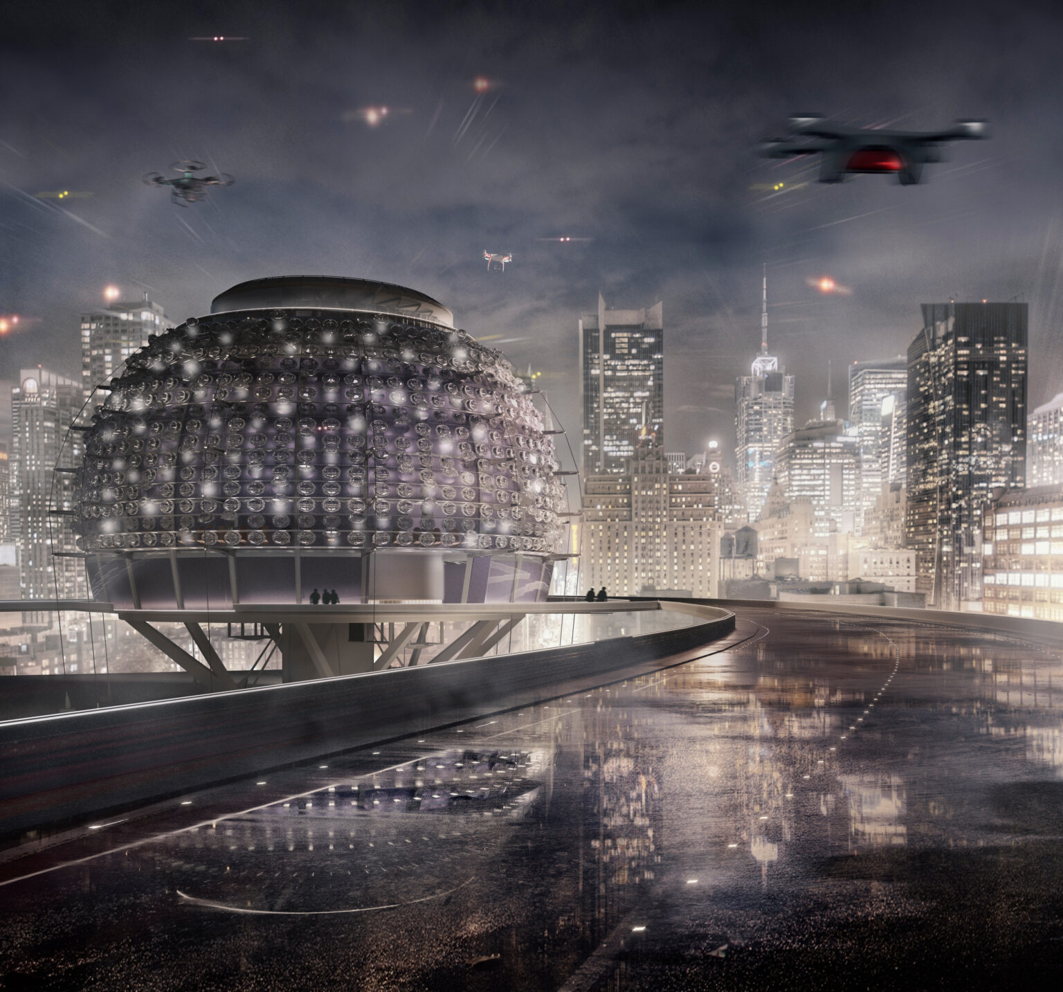 Urban Droneport - ON-A. | Empowering Architectural Ideas